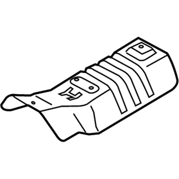 2015 Hyundai Elantra Exhaust Heat Shield