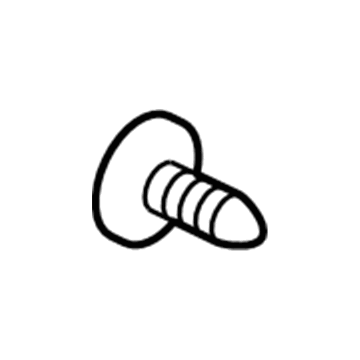 86693-17000 Genuine Hyundai Bolt-Rear Bumper Side Sliding