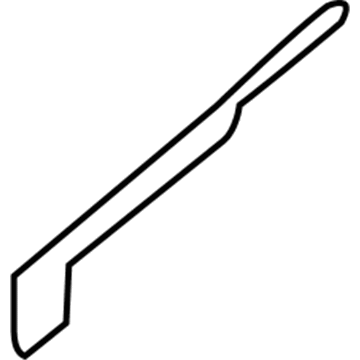 86661-4J000 Genuine Hyundai Bracket-Rear Bumper Side,LH