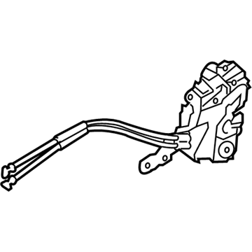 81310-3X030 Genuine Hyundai Latch Assembly-Front Door,LH