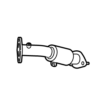 28610-J3500 Genuine Hyundai Front Muffler Assembly