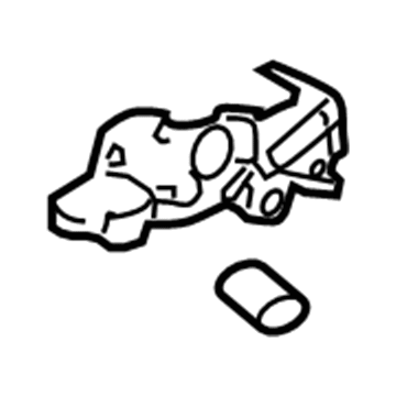 81570-2H000 Genuine Hyundai Handle Assembly-Fuel Filler Trunk Lid