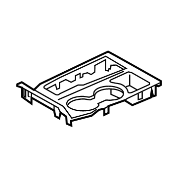 84652-D3020-4X Genuine Hyundai Plate Assembly-Console Upper Cover