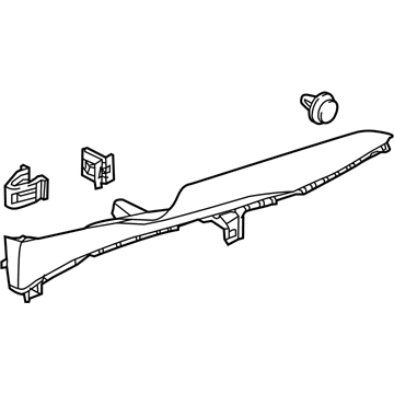 85860-G2001-TTX Genuine Hyundai Trim Assembly-Rear Pillar RH