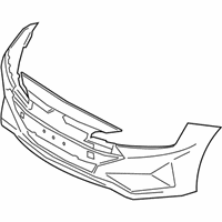 86511-F3500 Genuine Hyundai Front Bumper Cover