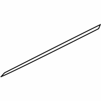 83860-S1000 - Genuine Hyundai MOULDING ASSY-RR DR FRAME,RH