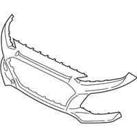 86511-J9000 Genuine Hyundai Front Lower Bumper Cover