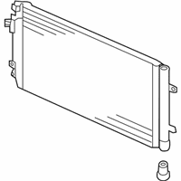 97606-1W001 Genuine Hyundai Condenser Assembly-Cooler