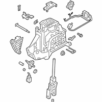 46700-2W120 Genuine Hyundai LEVER ASSEMBLY-AUTOMATIC TRANSMISSION