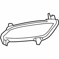 86523-2V000 Genuine Hyundai Cover-Blanking Front Fog LH