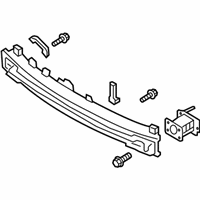 86630-G3100 Genuine Hyundai BEAM ASSEMBLY-REAR BUMPER