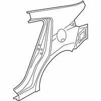 71504-F3C01 Genuine Hyundai Panel Assembly-Quarter Outer,RH