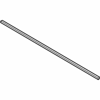86121-S1000 - Genuine Hyundai MOULDING-WINDSHIELD,UPR