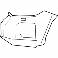 865F3-S8010 Genuine Hyundai Cover-FR Bumper,LH