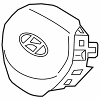 80100-S2000-SST - Genuine Hyundai MODULE ASSY-STRG WHEEL AIR BAG
