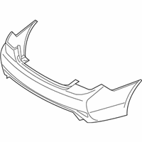 86610-4R000 Genuine Hyundai Rear Bumper Cover