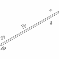 87752-S2000 Genuine Hyundai Moulding Assembly-Side Sill,RH