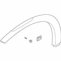 87712-K2000-CA Genuine Hyundai GARNISH ASSY-FNDR SIDE,RH