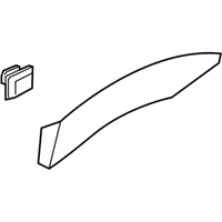 87742-S2000 - Genuine Hyundai GARNISH ASSY-QTR SIDE,RH