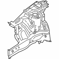 64502-K4000 - Genuine Hyundai PANEL ASSY-FNDR APRON,RH