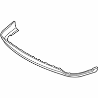 86612-0W700 Genuine Hyundai Cover-Rear Bumper Lower