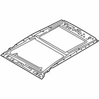 81620-2W010 - Genuine Hyundai FRAME ASSEMBLY-PANORAMAROOF