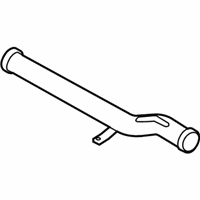 25460-3CAA0 Genuine Hyundai PIPE ASSEMBLY-WATER "C"