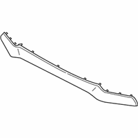 86696-J9000 Genuine Hyundai Moulding Assembly-Rear Bumper,Center