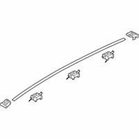 87240-S1000 Genuine Hyundai Moulding Assembly-Roof,RH