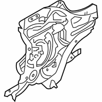 82402-2S000 - Genuine Hyundai PANEL ASSEMBLY-FRONT DOOR MODULE,RH