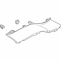 85860-K2000-MMH - Genuine Hyundai TRIM ASSY-RR PILLAR RH