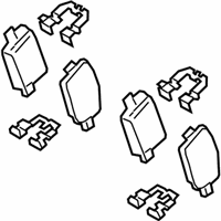 58302-S1A30 Genuine Hyundai Rear Disc Brake Pad Kit