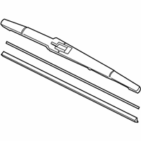 98850-H9000 Genuine Hyundai Rear Wiper Blade Assembly