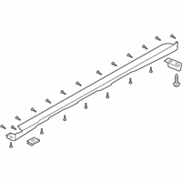 87751-J9000-CA Genuine Hyundai Moulding Assembly-Side Sill,LH
