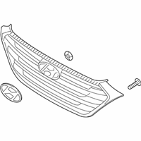 86350-D3660 - Genuine Hyundai GRILLE ASSY-RADIATOR
