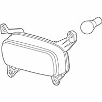 92405-K2100 - Genuine Hyundai LAMP ASSY-REAR FOG & R/REFL,LH