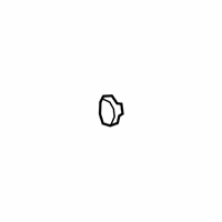 86519-D3500 - Genuine Hyundai CAP-FRONT HOOK
