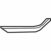 86527-D3010 Genuine Hyundai Cover-Front Fog Lamp Lower,LH