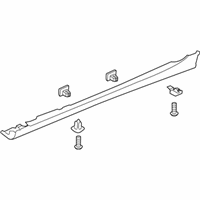 87752-4R000 Genuine Hyundai Moulding Assembly-Side Sill,RH
