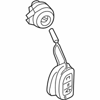 81900-2WR00 Genuine Hyundai Key Sub Set-Steering Lock