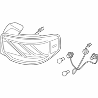 92401-K2010 Genuine Hyundai Lamp Assembly-Rear Combination,LH