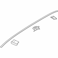 87230-S8000 Genuine Hyundai Moulding Assembly-Roof,LH