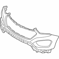 86511-B8000 Genuine Hyundai Front Bumper Cover, Upper