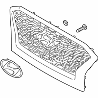 86350-S8000 Genuine Hyundai Radiator Grille Assembly