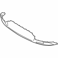 86612-F2AC0 Genuine Hyundai Cover-RR Bumper LWR