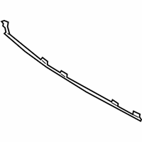 866A3-S8000 Genuine Hyundai Lip Assembly-RR Bumper Ctr