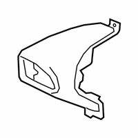 84730-S2000-NNB - Genuine Hyundai PANEL ASSY-LOWER CRASH PAD,LH