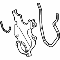 21350-23101 Genuine Hyundai Cover Assembly-Timing Belt Lower