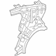 71503-F2C00 - Genuine Hyundai PANEL ASSEMBLY-QUARTER OUTER,LH