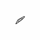 82662-S8000 Genuine Hyundai Cover-FR Dr O/S HDL RH